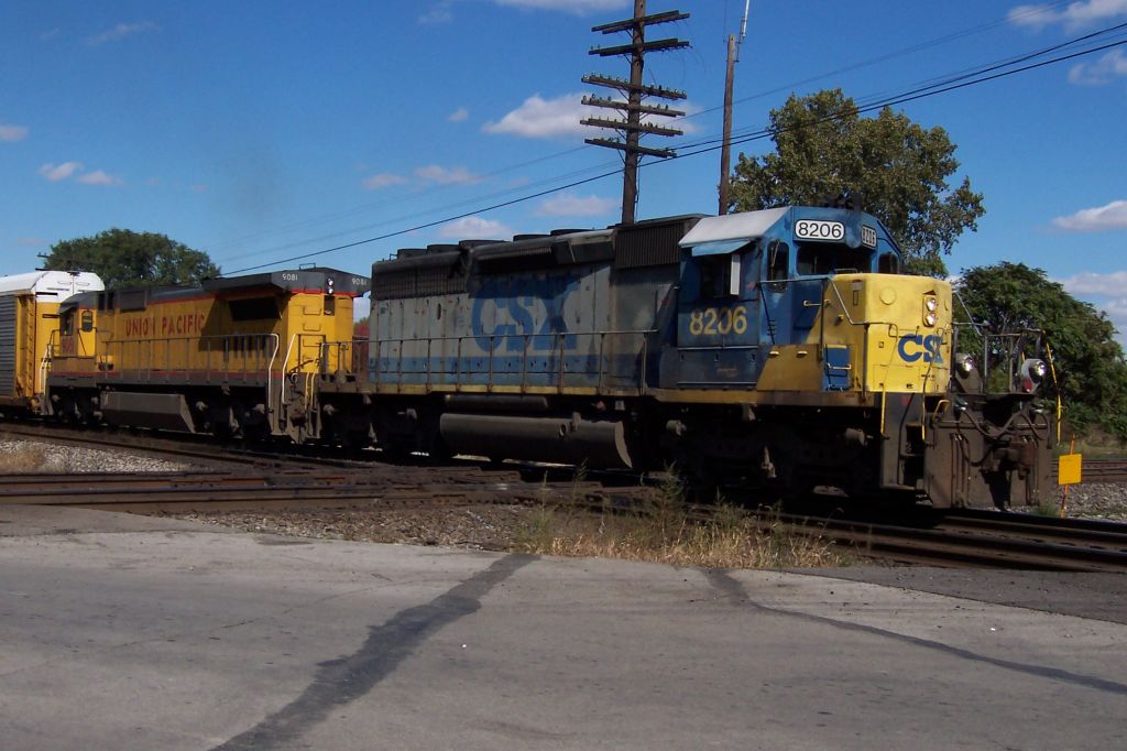 UP C41-8 brings up the rear